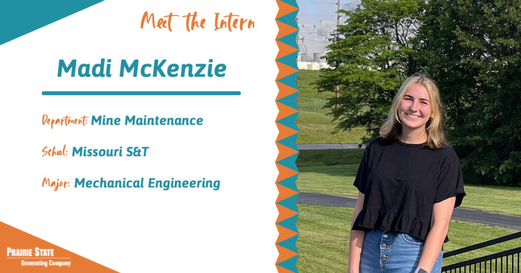 Meet the Intern: Madi McKenzie - Prairie State Energy Campus