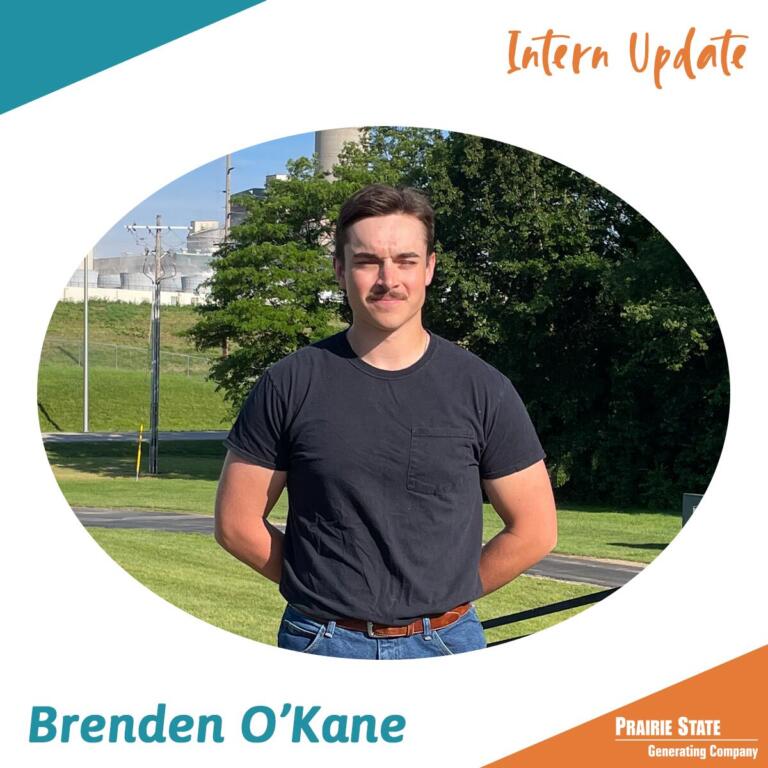 Intern Update: Brenden O'Kane - Prairie State Energy Campus
